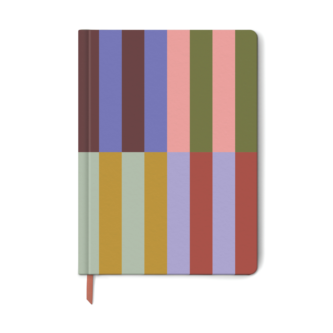 Soft Touch Jumbo Journal - Bold Stripe - DesignWorks Ink