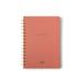 Textured Paper Twin Wire Notebook - Medium Terracotta – DesignWorks Ink