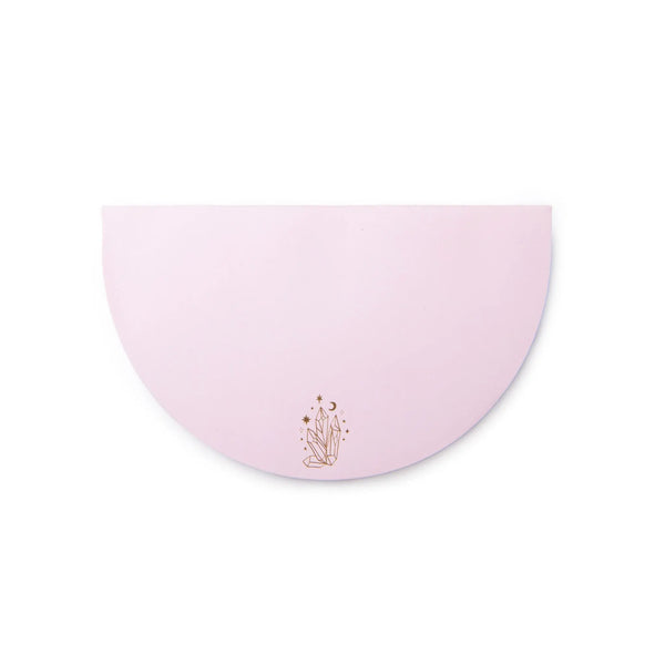Half Moon Notepad - Mineral Magic – DesignWorks Ink